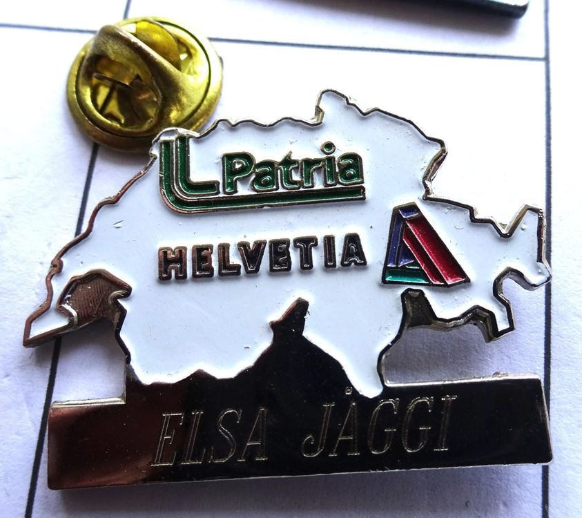 Pin Schweiz Patria Helvetia Elsa Jaggi (Gebraucht) in Utzenstorf für ...