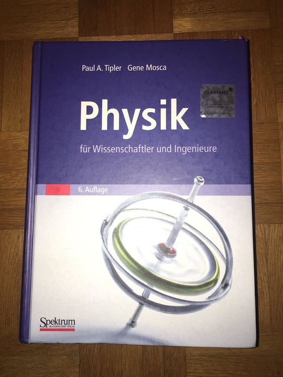 Physik für Wissenschaflter und Ingenieure - Tipler / Mosca (Gebraucht ...