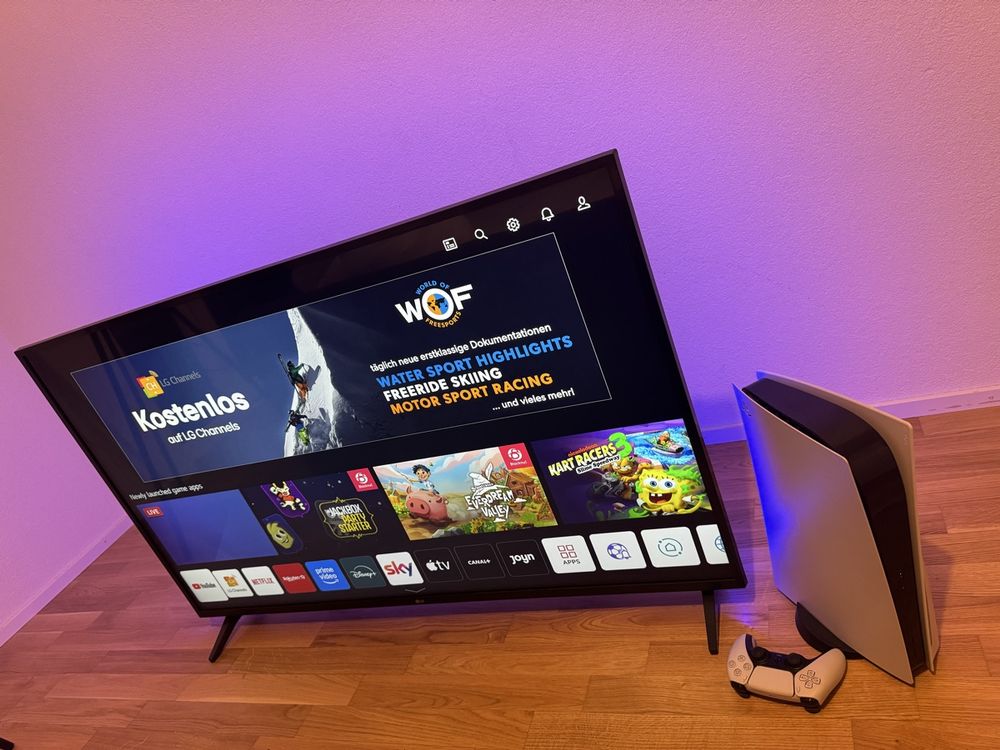 LG TV avec PS5 (Gebraucht) in Delémont für CHF 600 – nur Abholung auf Ricardo kaufen