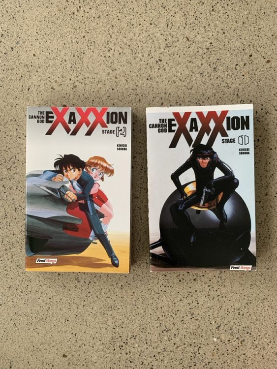 Exaxxion Manga Set, Kenichi Sonoda, Top Zustand, Band 1+2 (Gebraucht) in Zürich für CHF 3 – mit ...