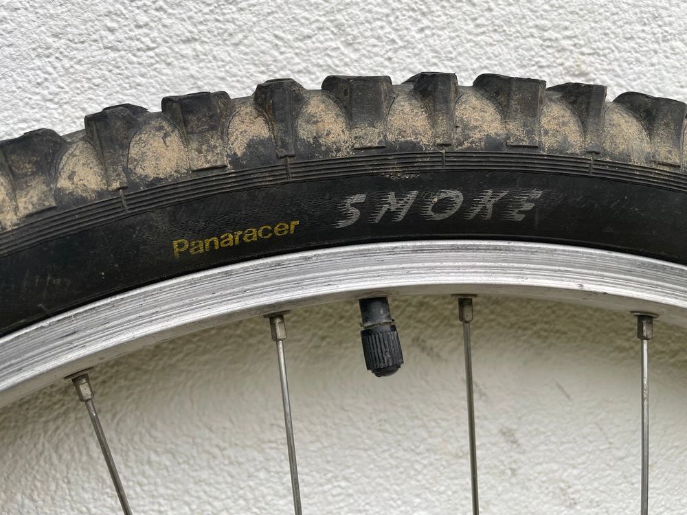 Retro MTB Vorderrad Shimano / Mavic M234 / Panaracer Smoke (Gebraucht ...