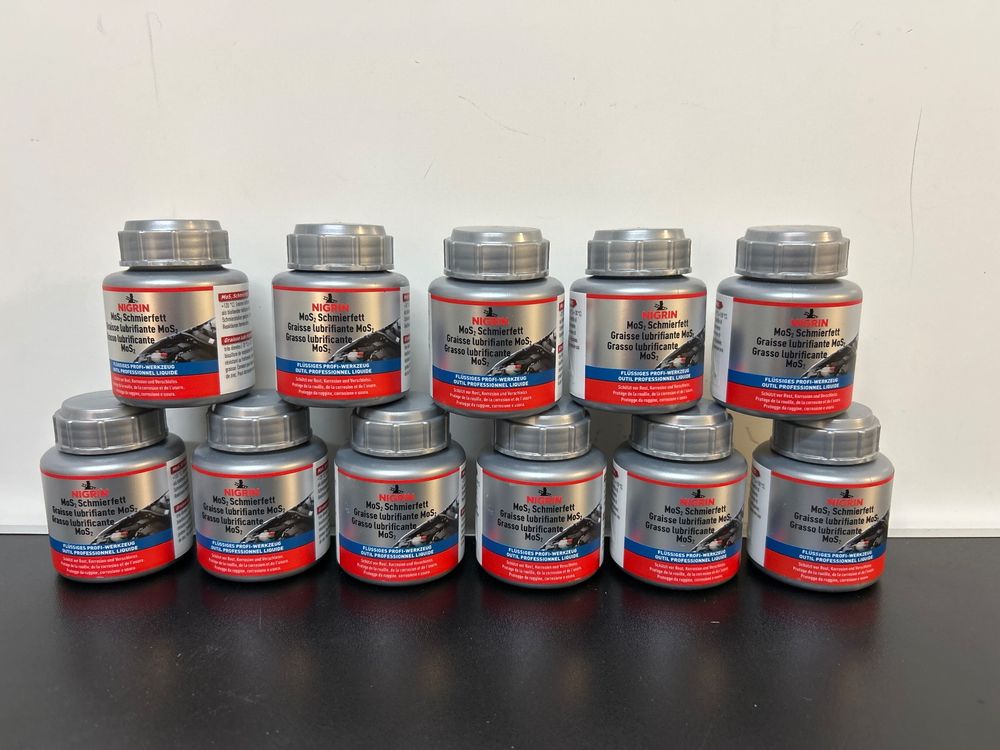Neu Nigrin MoS2 Schmierfett Hochtemperaturfett (11x) | Kaufen auf Ricardo
