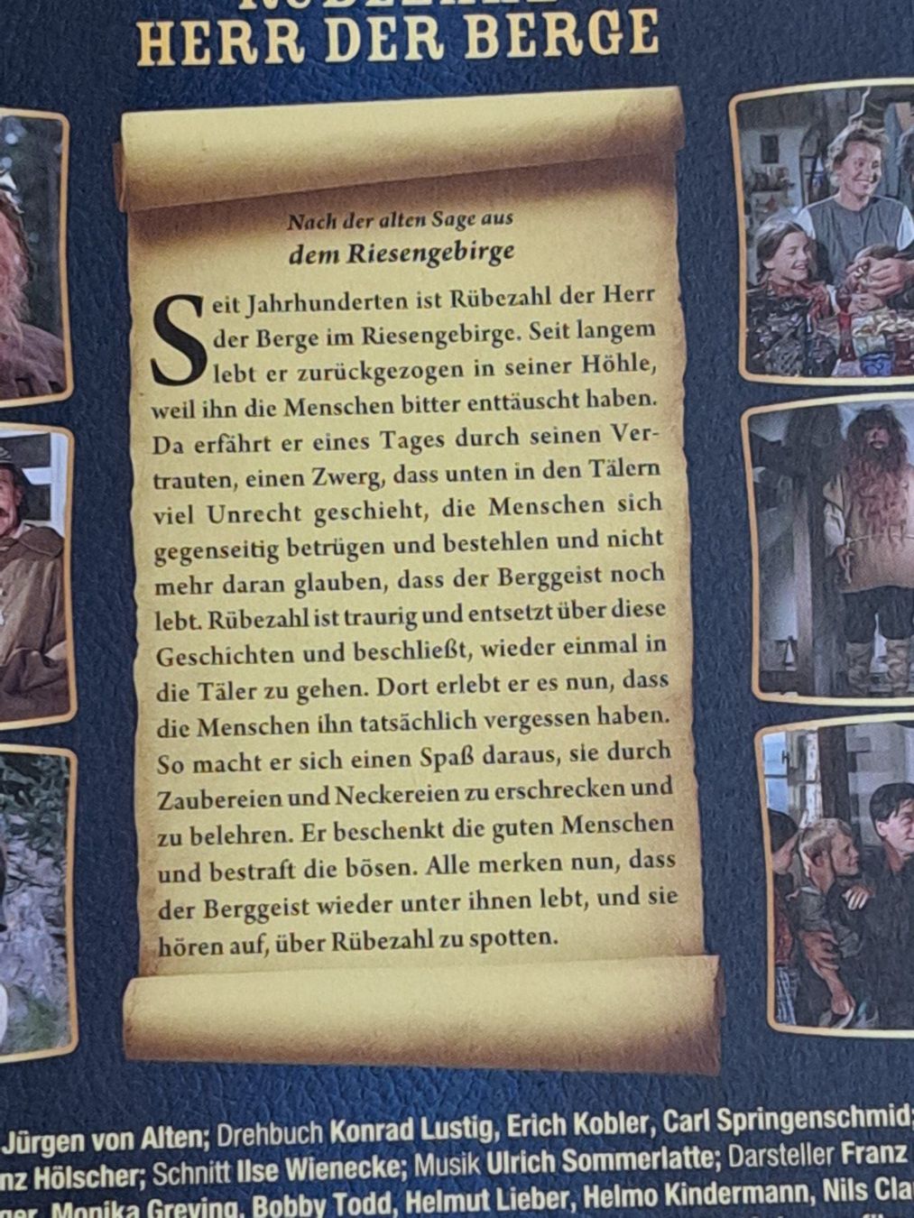 DVD Rübezahl Herr der Berge, Märchen Klassiker J. von Altmen (Neu ...