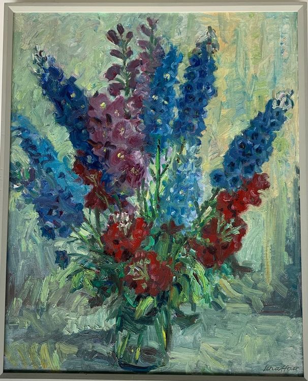 Fred SCHAFFNER (1906-?) Großes Stilleben Gemälde (Gebraucht) in Root ...