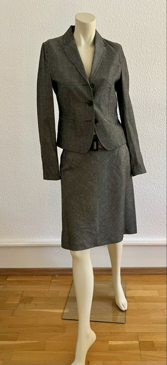 René Lezard Kostüm Gr. 36 Blazer Rock Schurwolle / Leinen (Gebraucht) in Basel für CHF 90 – mit ...