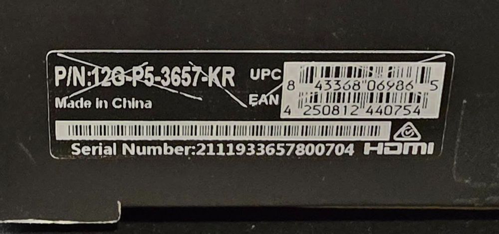EVGA GeForce RTX 3060 XC GAMING – 12GB GDDR6 – Très bon état (D ...