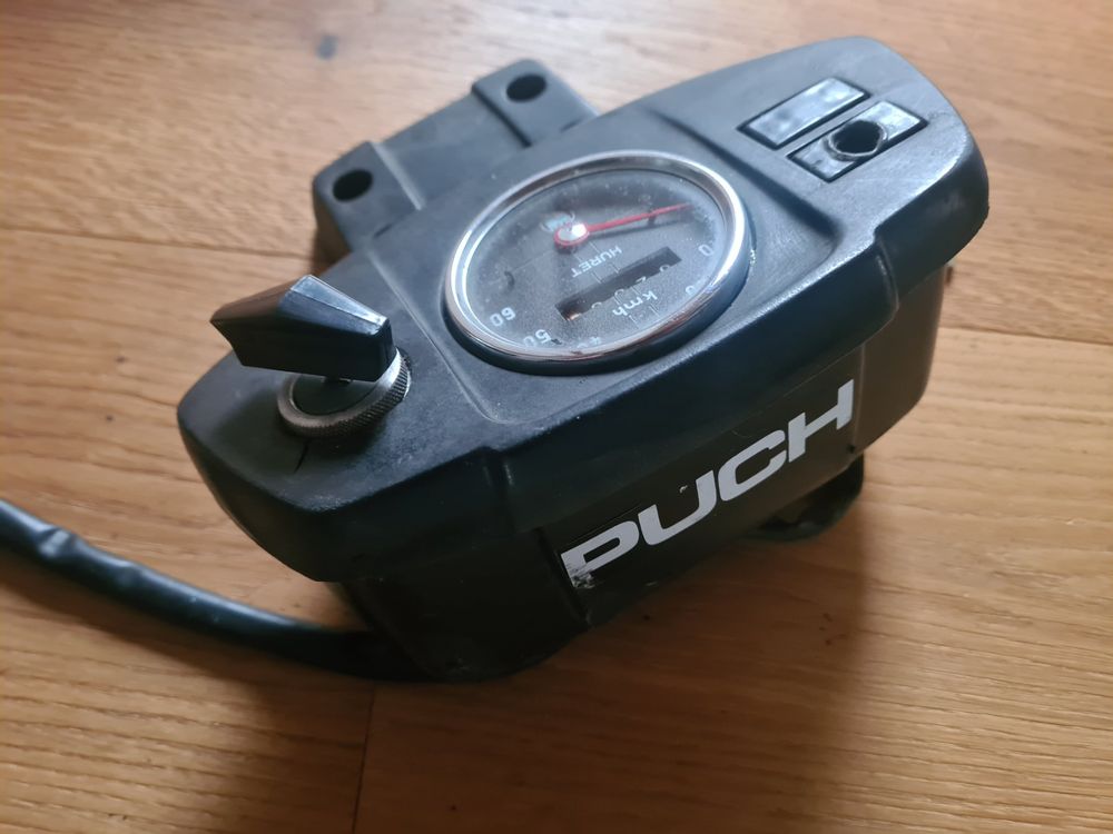 Cockpit Puch Maxi S mit Tacho huret *Tacho dreht* (Gebraucht) in ...