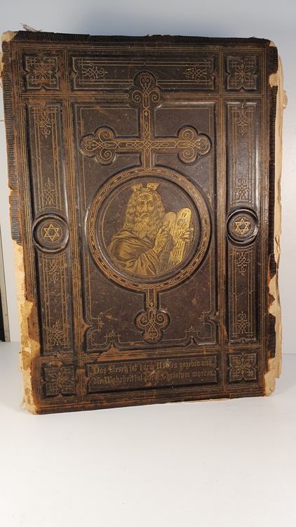 Alte Bibel " Ilustrierte Pracht - Bibel" von 1862 | Kaufen auf Ricardo