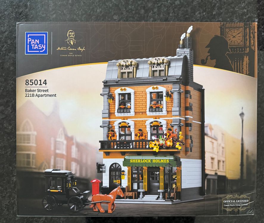 Pantasy 85014 - Sherlock Holmes Baker Street 221B Apartment (Gebraucht ...