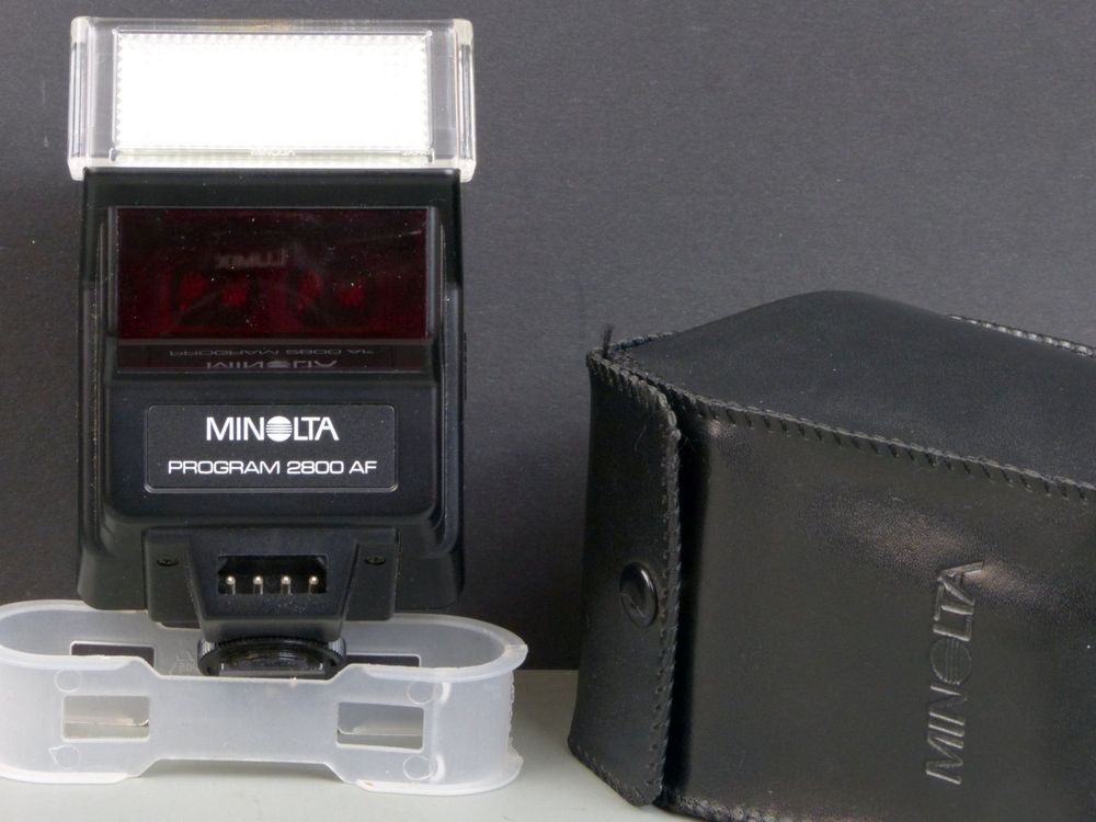 Blitzgerät Flash Minolta Program 2800 AF (Gebraucht) in Rheineck für ...