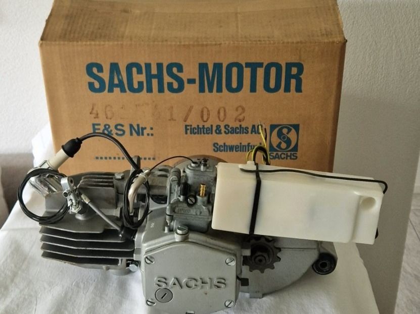 Mofa Sachs 504 Motor NEU in Originalkarton Sachs 502 Rixe (Neu (gemäss ...