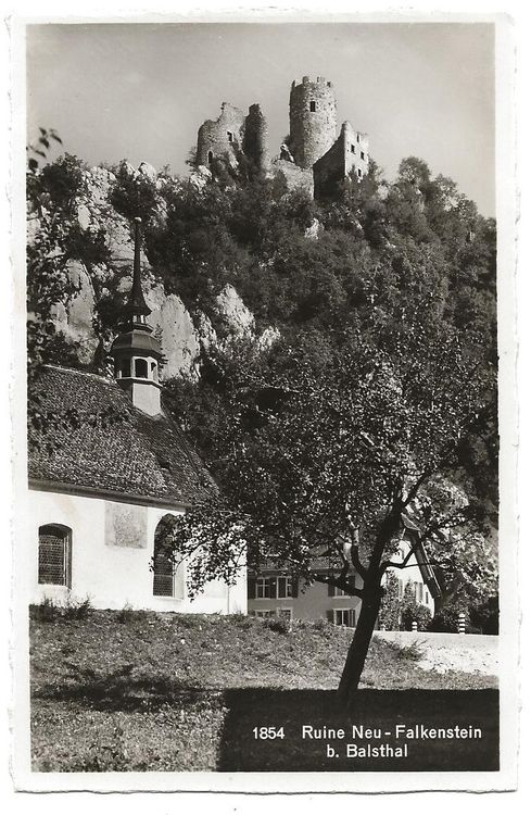 Alte Postkarte Ruine Neu-Falkenstein Balsthal | Kaufen auf Ricardo