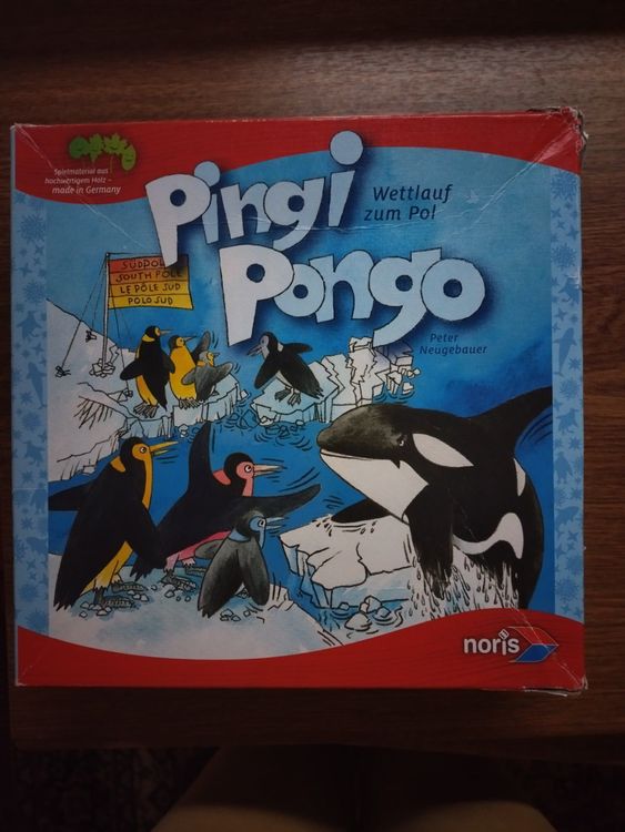 NORIS "Pingi Pongo Wettlauf zum Pol", komplett mit Anleitung (Gebraucht) in Densbüren für CHF 3 ...