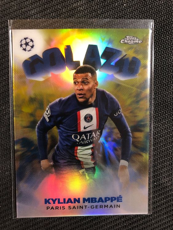 Topps Chrome Kylian Mbappé Golazo 098/125 | Kaufen auf Ricardo