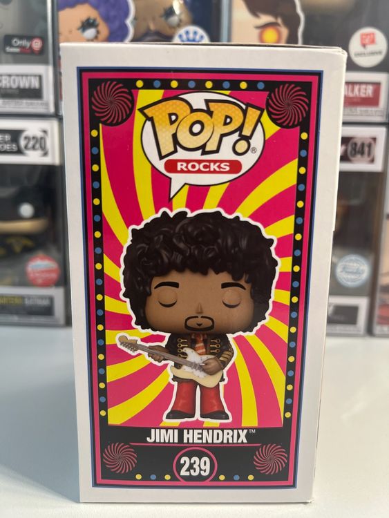 Funko POP! Rocks Jimi Hendrix (Napoleonic Hussar Jacket) (Neuf avec ...