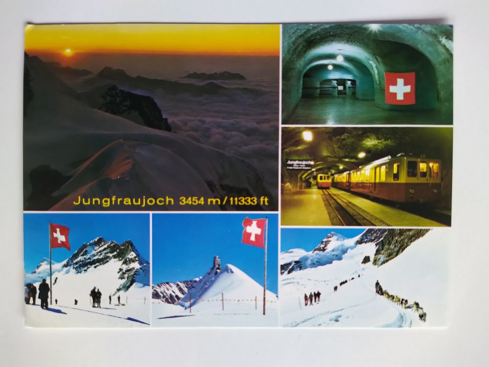 Jungfraujoch, 6-BildAK | Kaufen auf Ricardo