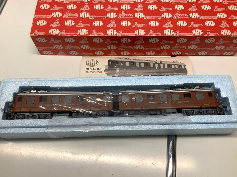 Hag Bls Ae8 8 Modell Nr 240 In Ovp H0 Ws Analog Kaufen Auf Ricardo