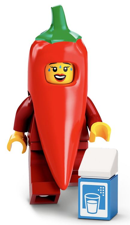 CHILI COSTUME FAN LEGO MINIFIGURE 71032 SERIE 22 new‪ in ope | Kaufen ...