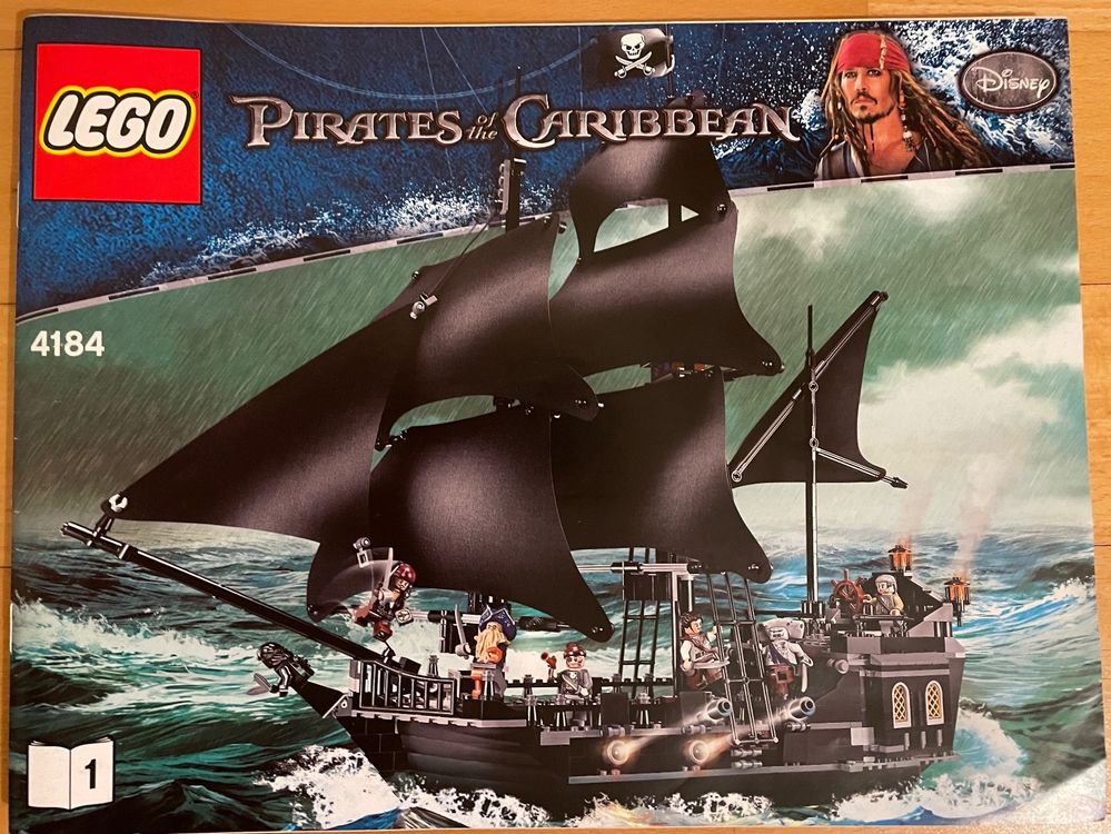 Lego Pirates of the Caribbean 4184 - The Black Pearl (Gebraucht) in ...