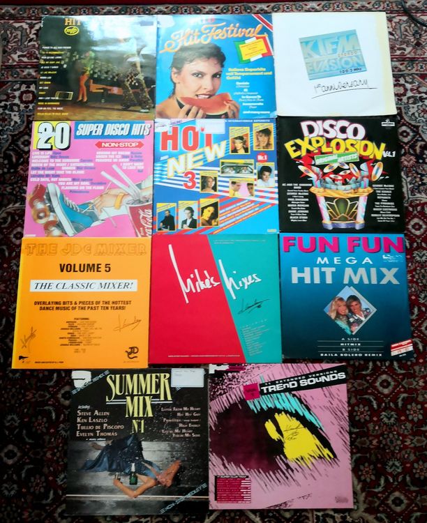11 vinyles Hit-Parade et Mix | Kaufen auf Ricardo