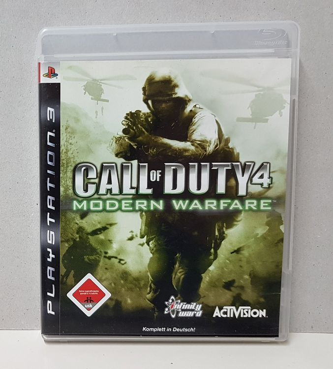 Call Of Duty 4 Modern Warfare Als Soldat Der Us Ami Ps 3 Kaufen Auf Ricardo