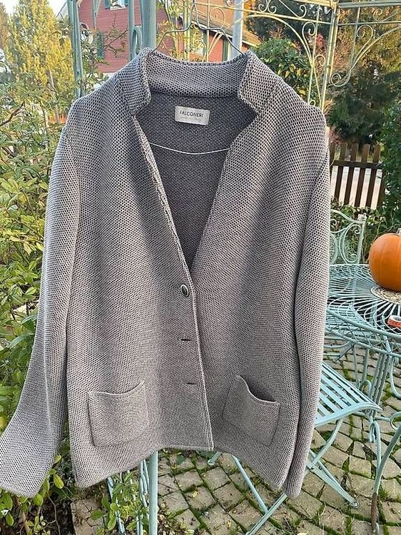 Falconeri merino wool knit blazer cardigan jacket LL 42 (Gebraucht) in ...
