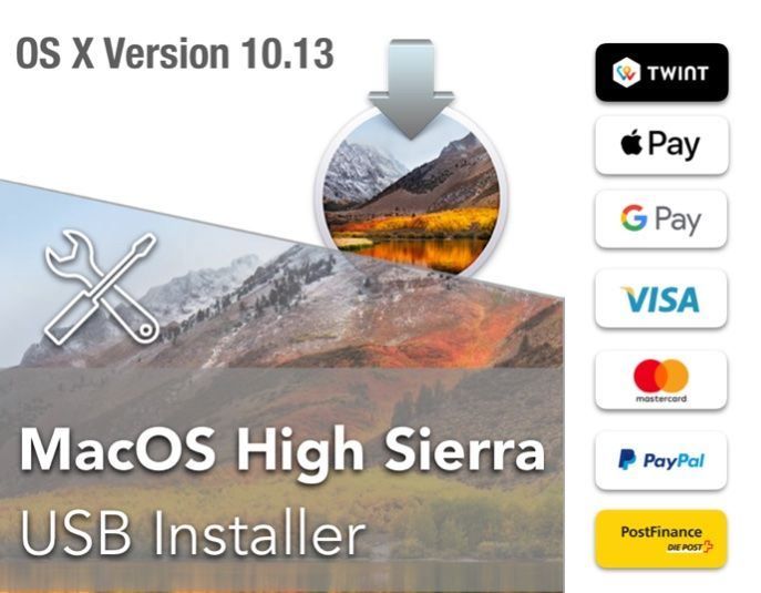 MacOS X High Sierra - Disk 10.13 | Kaufen auf Ricardo