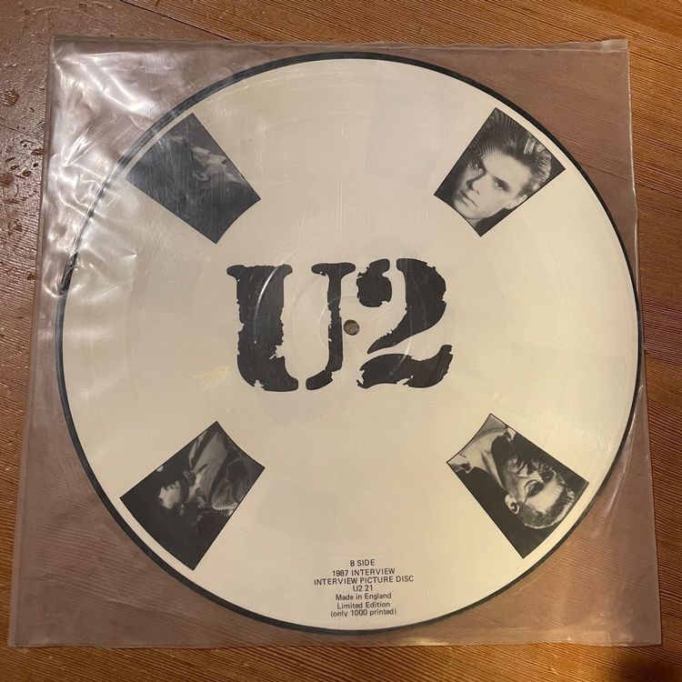 U2 - Picture Disc 1987 | Kaufen auf Ricardo