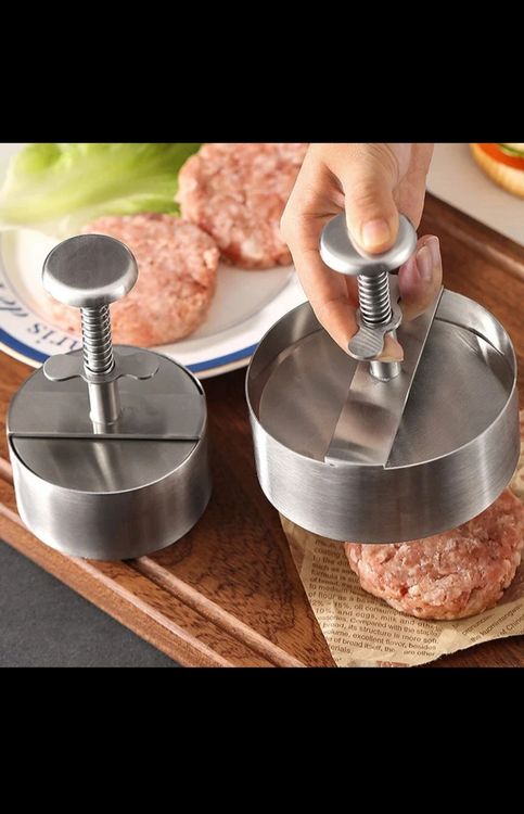 Edelstahl Hamburger Hackfleisch Presse Maschine (Neu und ...