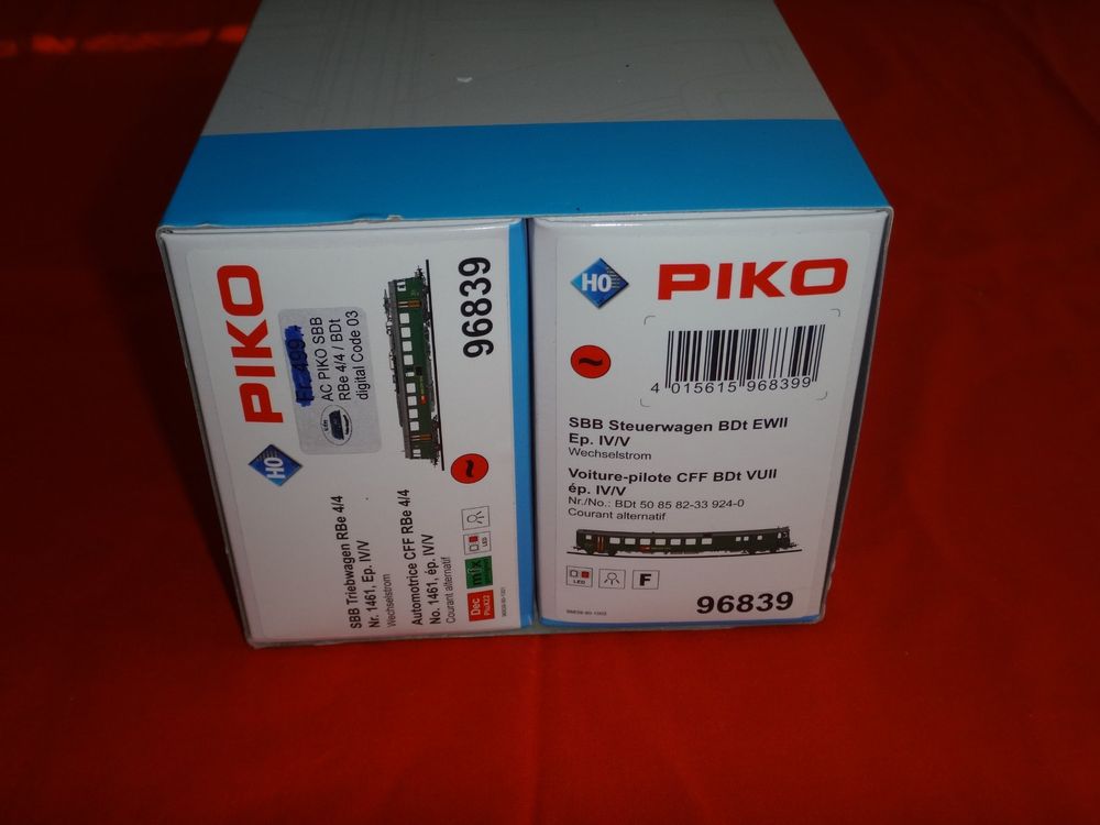 Piko : Triebwagen und Steuerwagen 96839 | Kaufen auf Ricardo