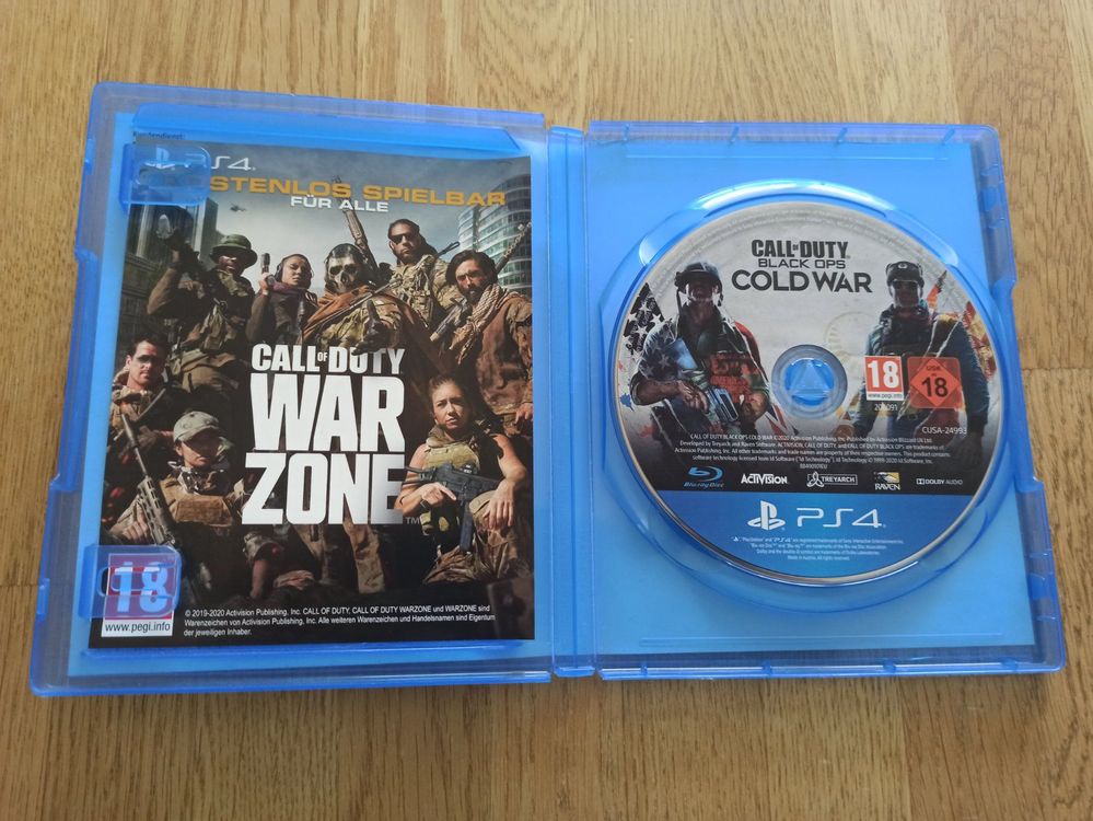 📀🎮📀Call of Duty Black Ops Cold War PS4 / PS5 📀🎮📀 (Gebraucht) in Oberweningen für CHF 10.95 – mit ...
