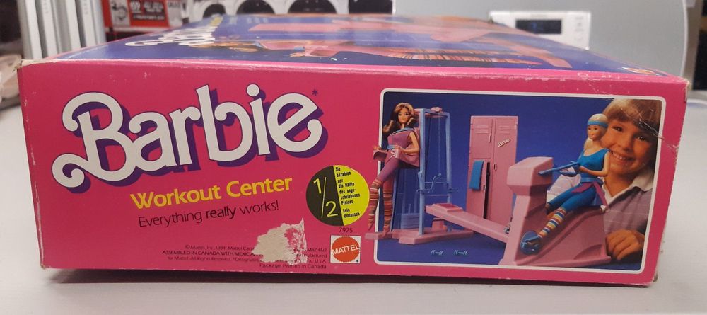 Vintage 1984 Mattel Barbie Workout Center (Neu (gemäss Beschreibung ...