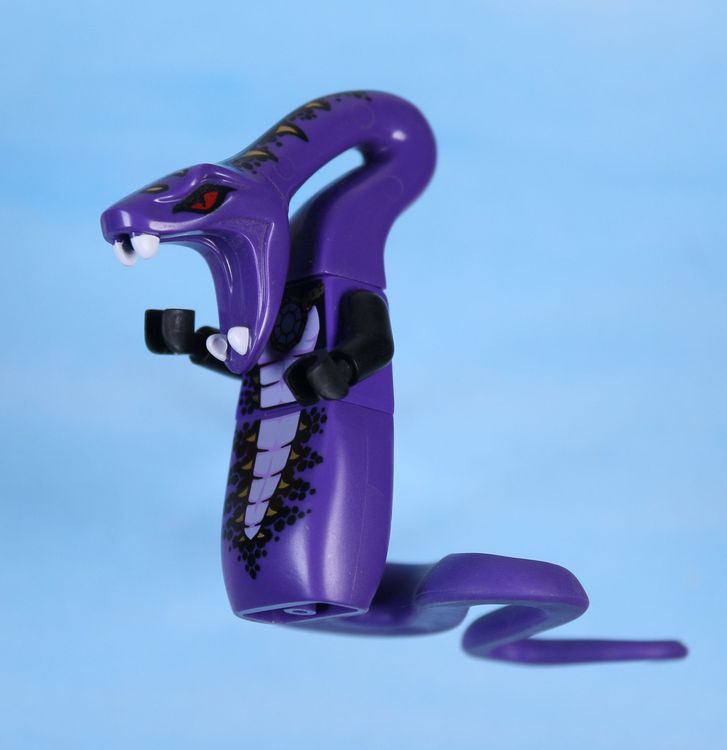 LEGO Minifigur Ninjago Pythor Chumsworth - Purple with Laven (Gebraucht ...