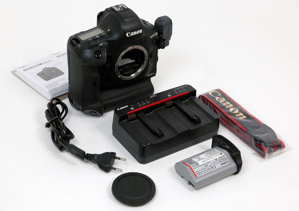 Canon EOS 1D X Mark II / Mk 2 mit WFT-E2 (Wifi-Adapter) (Neu (gemäss Beschreibung)) in Davos ...