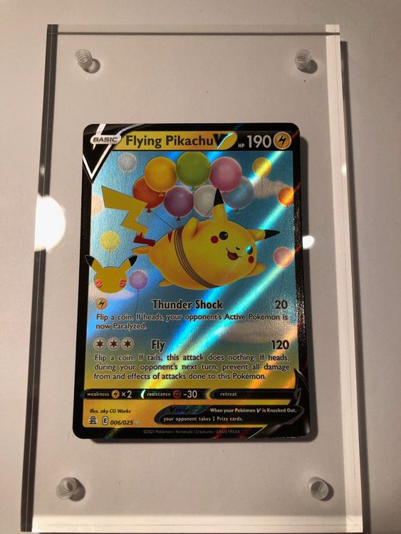 Flying Pikachu V Celebrations ab 1.- (Gebraucht) in Giubiasco für CHF 1 ...