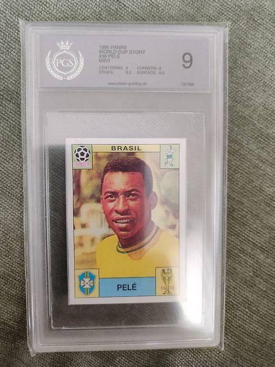 Carte Panini Pelé World Cup Story 1990 PGS 9 (D'occasion) à Lausanne ...