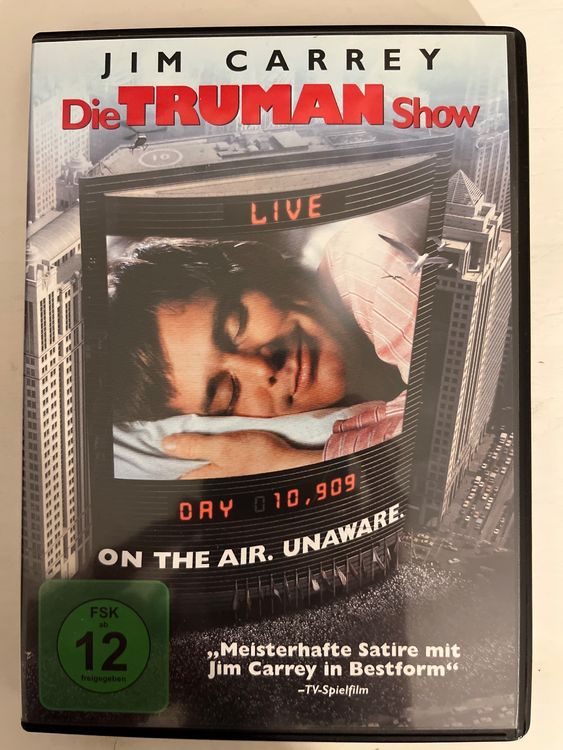 Die Truman Show (1998) DVD - Jim Carrey (Neu (gemäss Beschreibung)) in ...