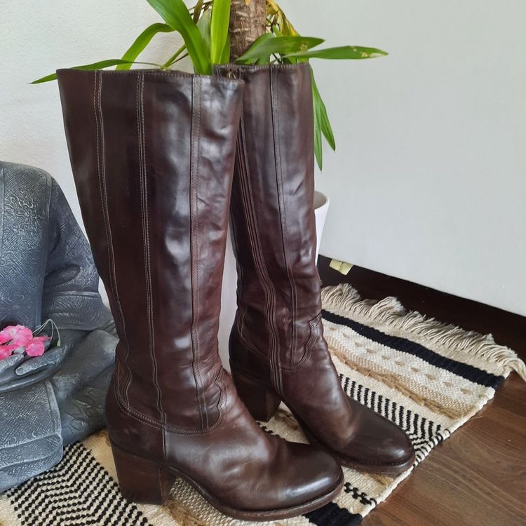 LA BOTTEGA DI LISA, LEDERSTIEFEL, GR. 40 | Kaufen auf Ricardo