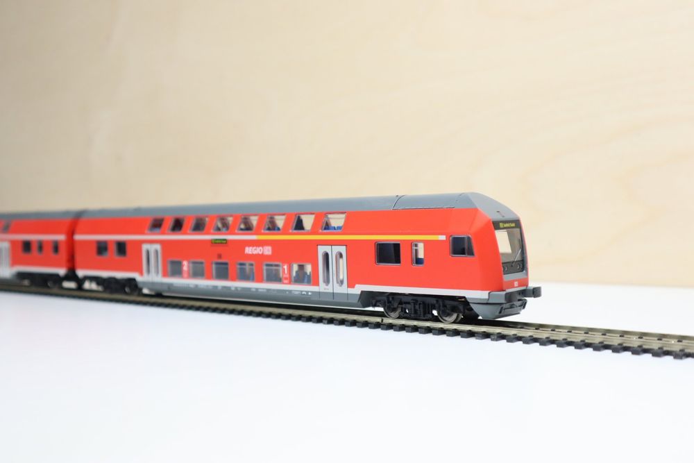 PIKO 4 x Doppelstockwagen + Steuerwagen - 57621 / 57620 | Kaufen auf ...