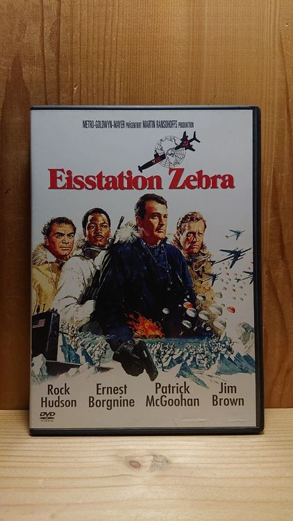 EISSTATION ZEBRA DVD 1968 mit Rock Hudson, Ernest Borgnine (Gebraucht ...