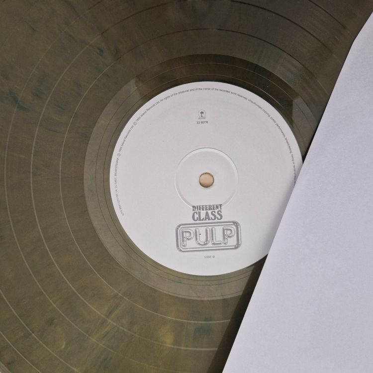 Pulp different class - New Reissue - colour vinyl (Neu und ...