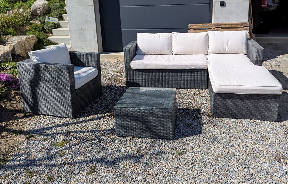 Gartenlounge Rattan (Gebraucht) in Eschlikon TG für CHF 1 – nur Abholung auf Ricardo kaufen