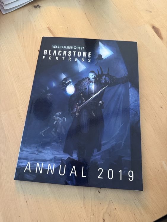 Warhammer Quest Blackstone Fortress annual 2019 EN (Neu (gemäss ...