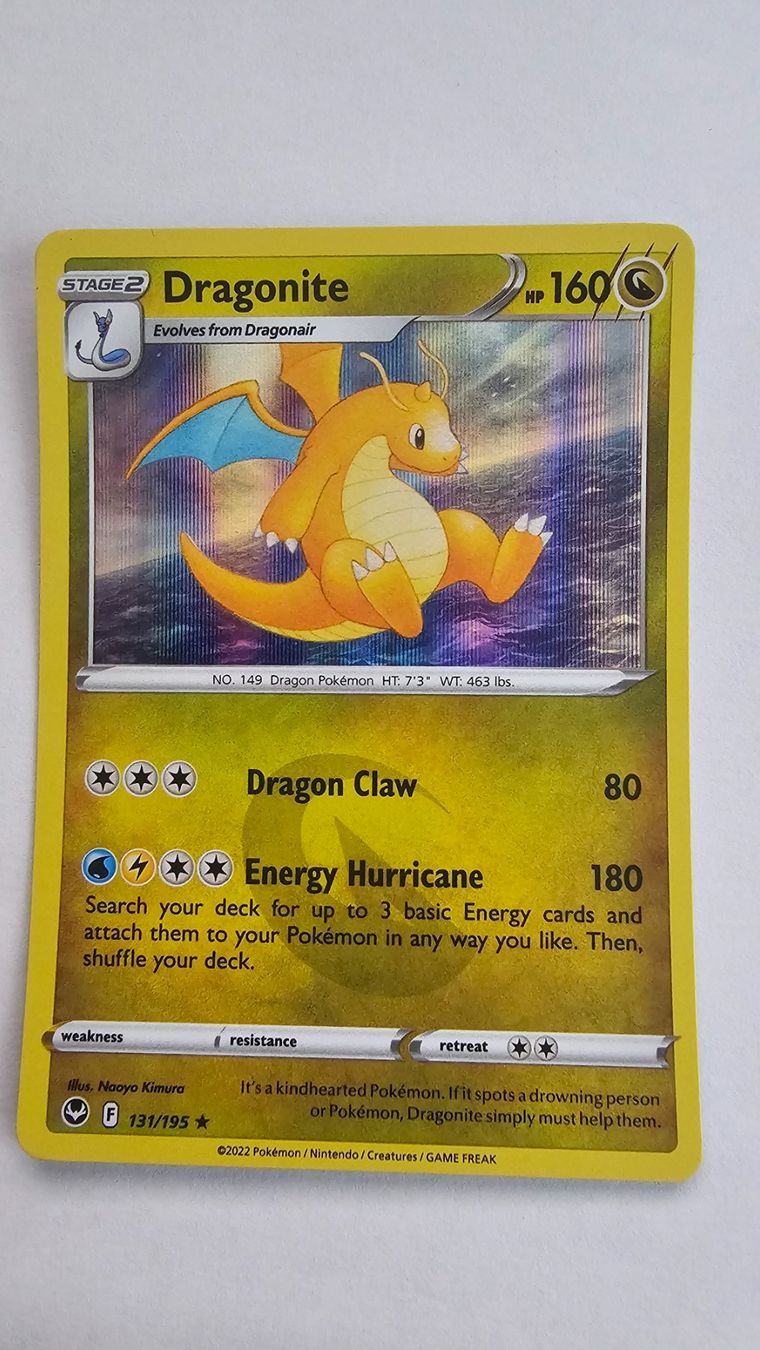 Dragonite [Holo] #131 Pokemon Silver Tempest (Neu (gemäss Beschreibung ...