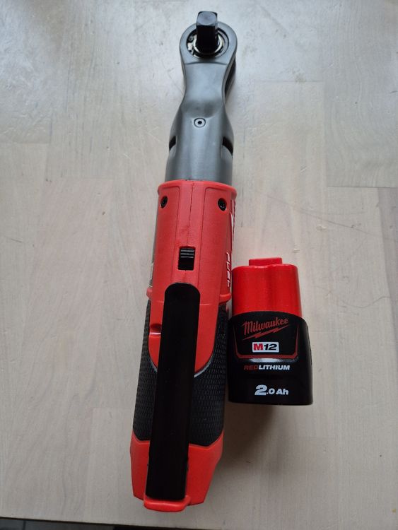 Milwaukee M12 FIR12 Akku Ratsche Inkl 2Ah Akku (Neu (gemäss ...