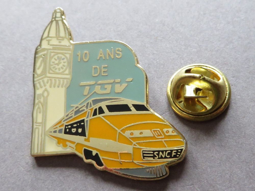 PIN, TGV SNCF 10 ANS, LONDON, TRAIN ZUG BAHN (Gebraucht) in Neuhausen für CHF 1.4 – mit ...