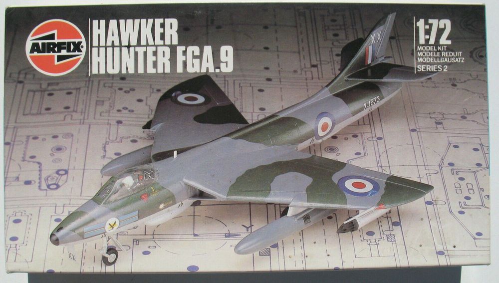Hawker Hunter FGA.9 Airfix 1:72 | Acheter sur Ricardo