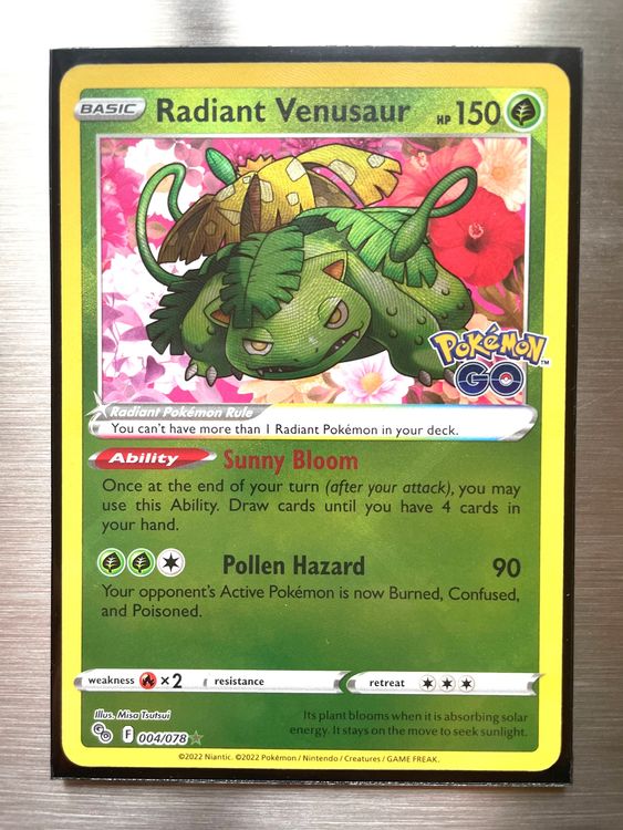 Radiant Venusaur Shiny Bisaflor PG004 Negl. NEAR MINT | Kaufen auf Ricardo