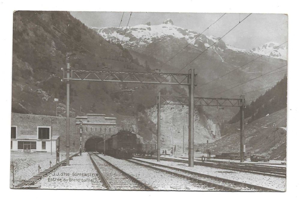 Goppenstein - Entée du Grand tunnel (Gebraucht) in Bex für CHF 1 – mit ...