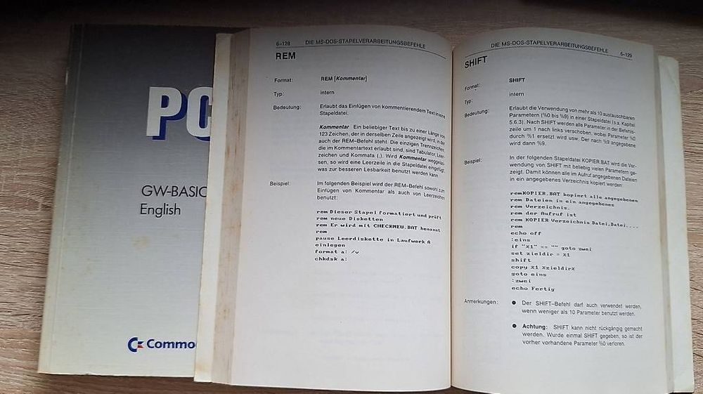 Retro: MS-DOS 3.3 auf Originaldisk + Handbücher (Gebraucht) in Berikon ...